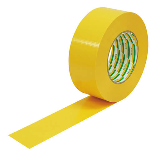 ラインテープ50mm×50m 黄 【パイオラン 耐久ラインテープ 50mm×50m 黄】 | 梱包材 通販No.1【ダンボールワン】